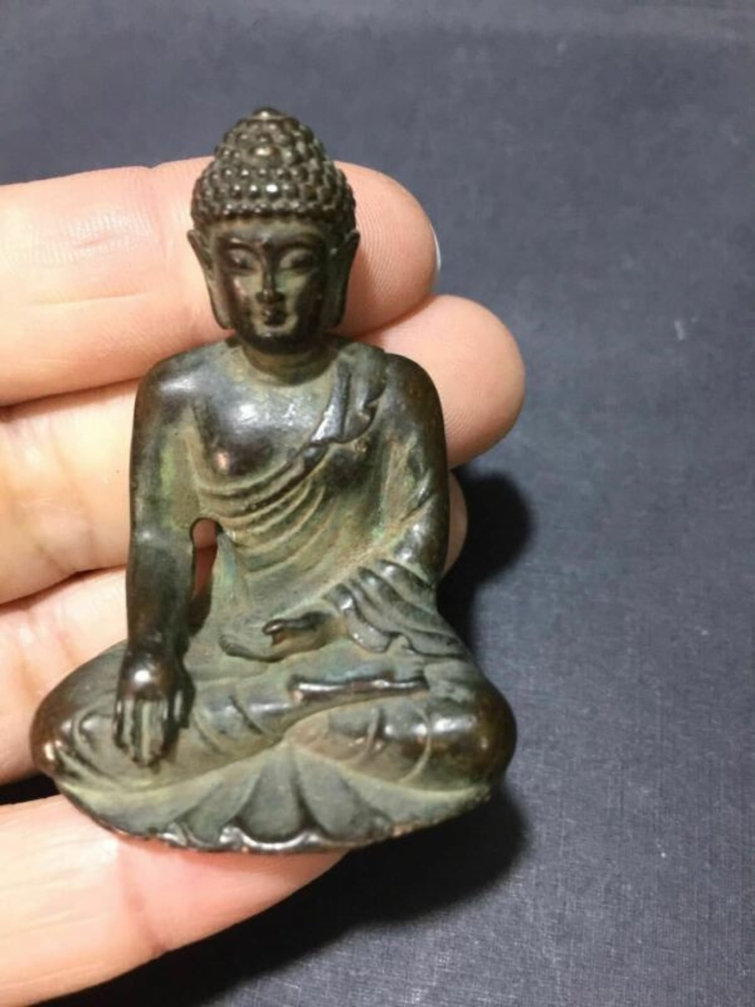 Ancient Tibetan Buddhist Bronze Medical Shakyamuni Shakyamuni Buddha ...