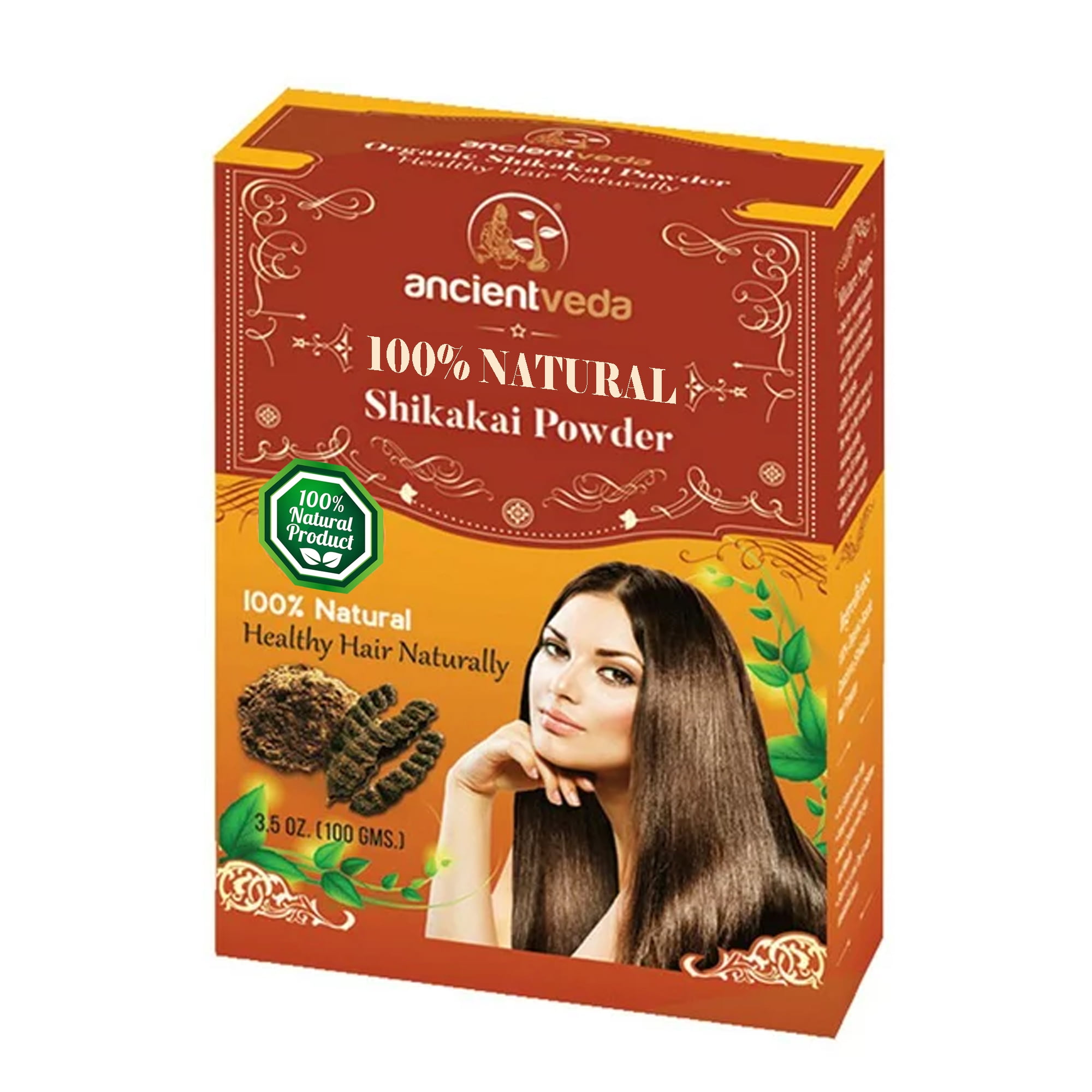 Ancient Veda Shikakai Powder Natural Hair Treatment - Walmart.com