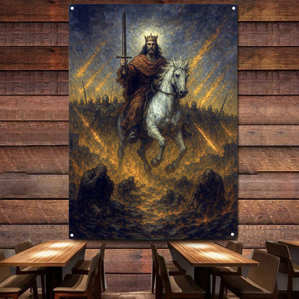 Ancient War Military Art Flag Vintage Wall Decor Banner Wall Chart ...
