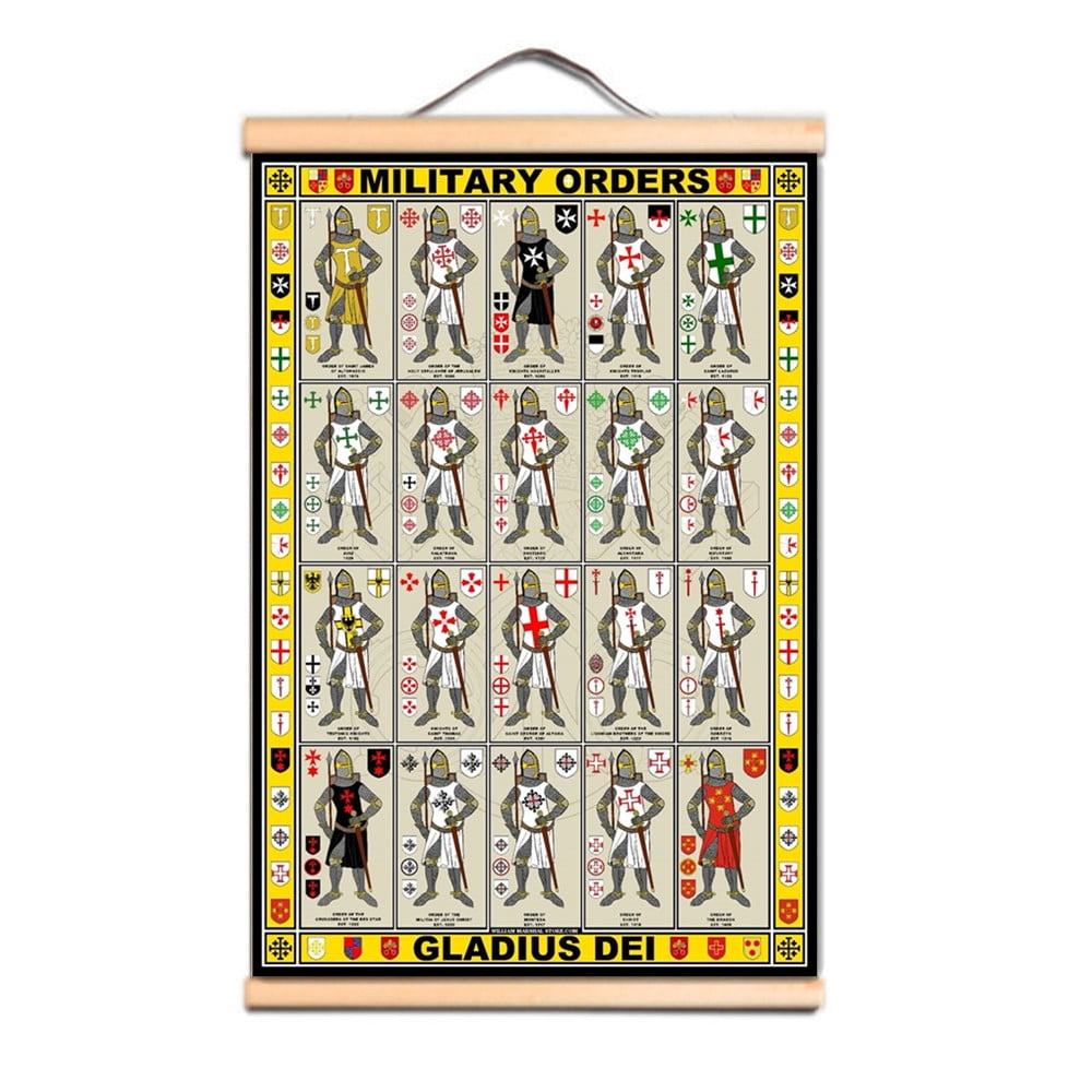 Ancient War Military Art Posters and Canvas Scroll Prints, Decorate ...