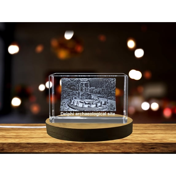 Ancient Wisdom - Delphi Archaeological Site Immortalized in 3D Engraved ...