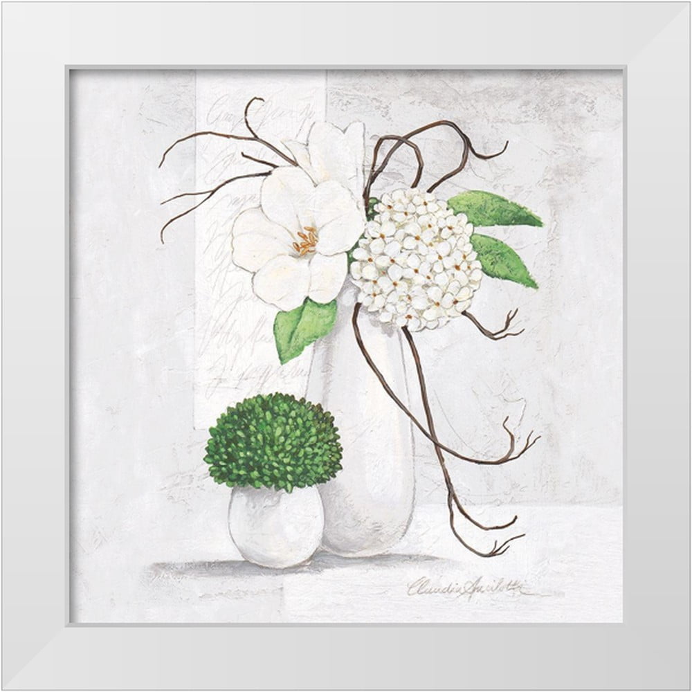 Ancilotti, Claudia 12x12 White Modern Wood Framed Museum Art Print ...