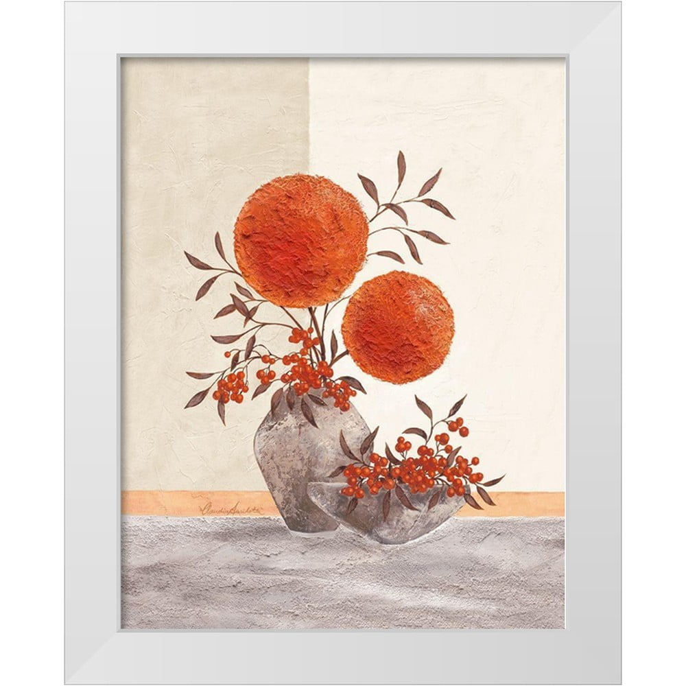 Ancilotti, Claudia 12x14 White Modern Wood Framed Museum Art Print ...