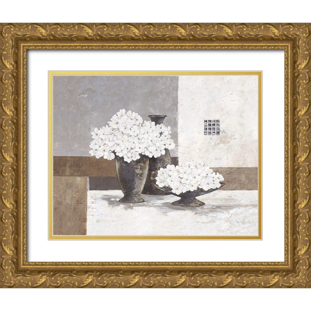 Ancilotti, Claudia 14x12 Gold Ornate Wood Framed with Double Matting ...