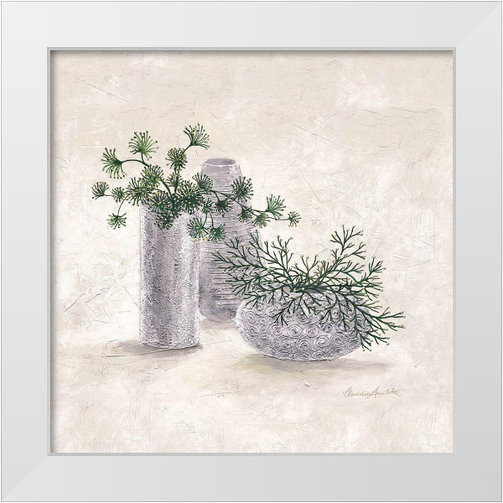 Ancilotti, Claudia 15x15 White Modern Wood Framed Museum Art Print ...