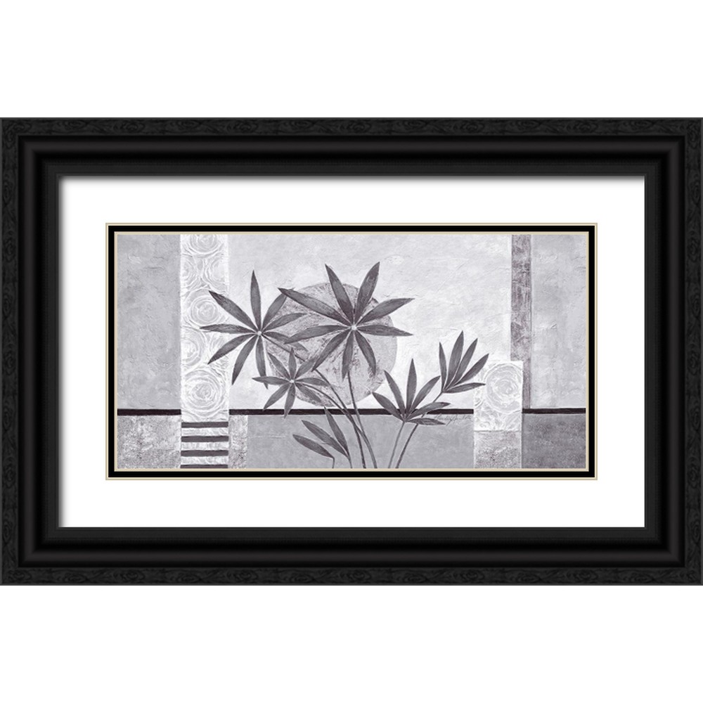 Ancilotti, Claudia 18x11 Black Ornate Wood Framed with Double Matting ...