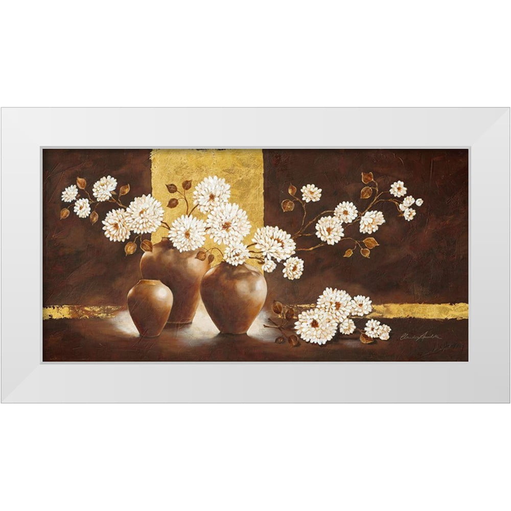 Ancilotti, Claudia 18x11 White Modern Wood Framed Museum Art Print ...
