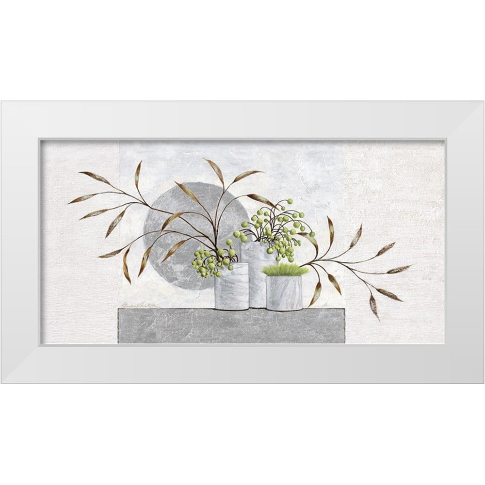 Ancilotti, Claudia 18x11 White Modern Wood Framed Museum Art Print ...