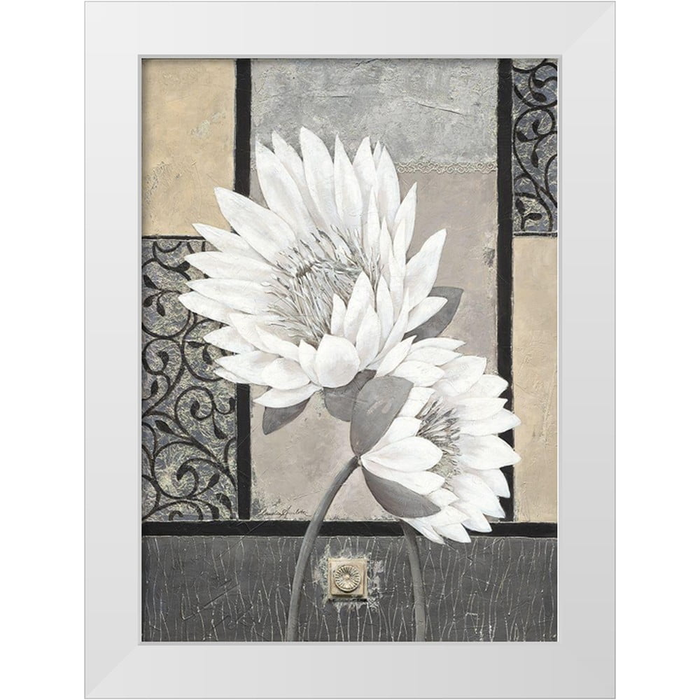 Ancilotti, Claudia 18x24 White Modern Wood Framed Museum Art Print ...