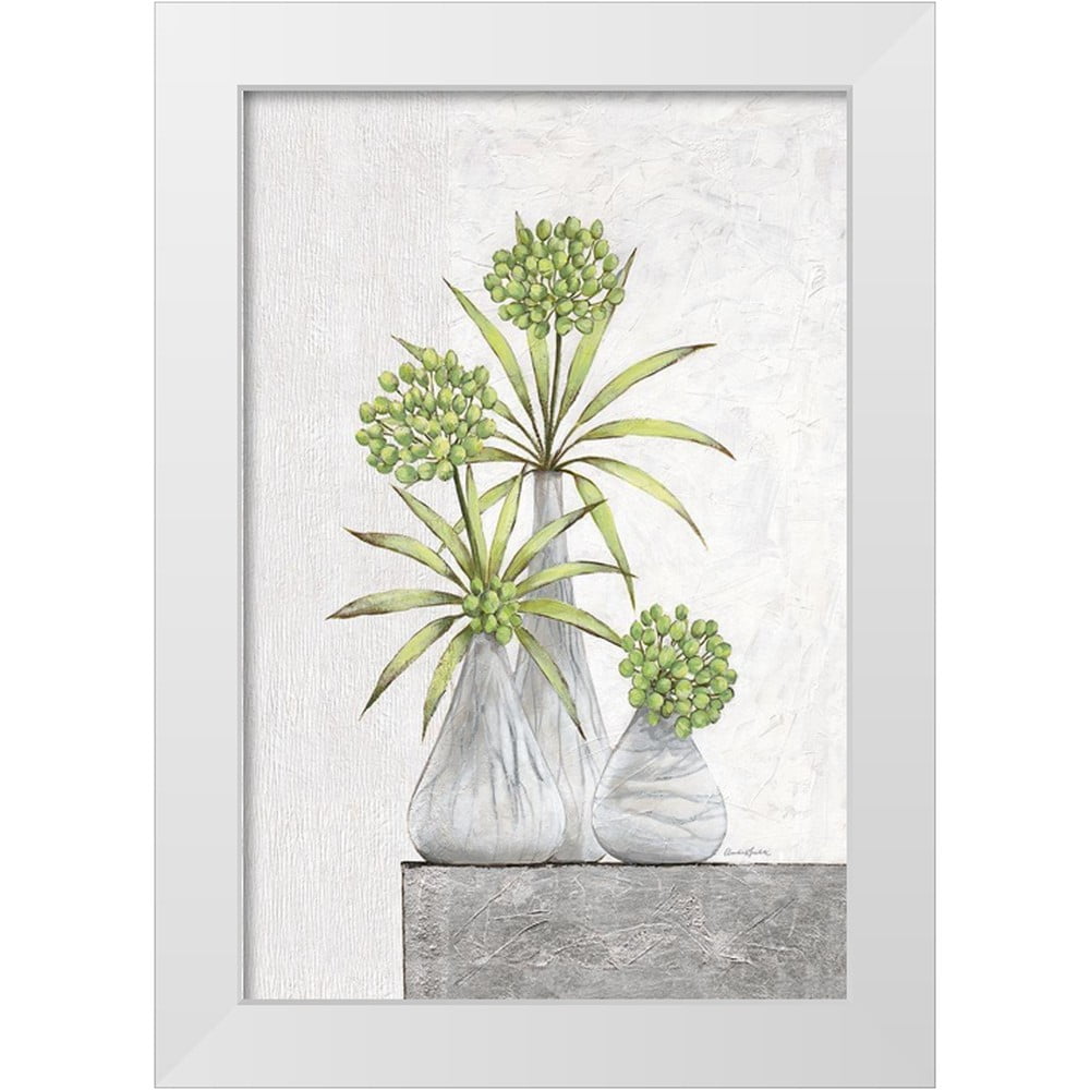 Ancilotti, Claudia 23x32 White Modern Wood Framed Museum Art Print ...