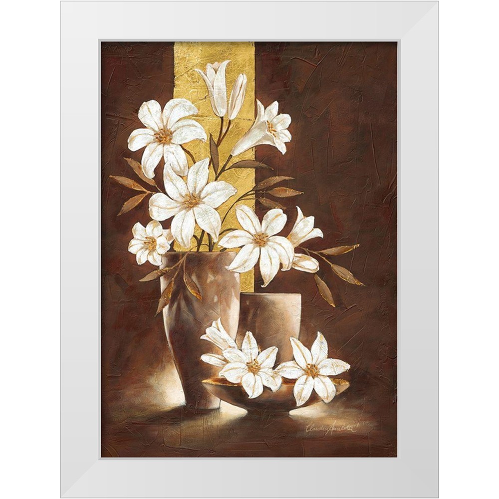 Ancilotti, Claudia 24x32 White Modern Wood Framed Museum Art Print ...