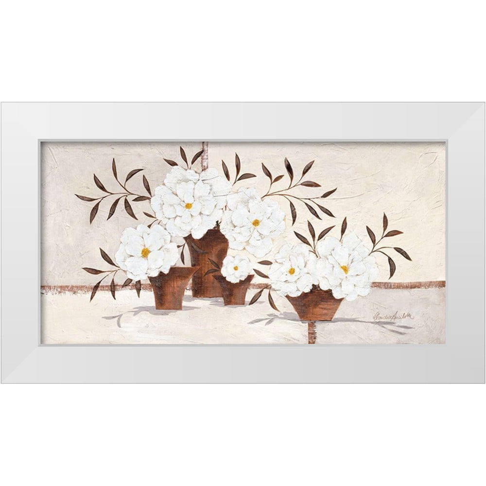 Ancilotti, Claudia 32x18 White Modern Wood Framed Museum Art Print ...