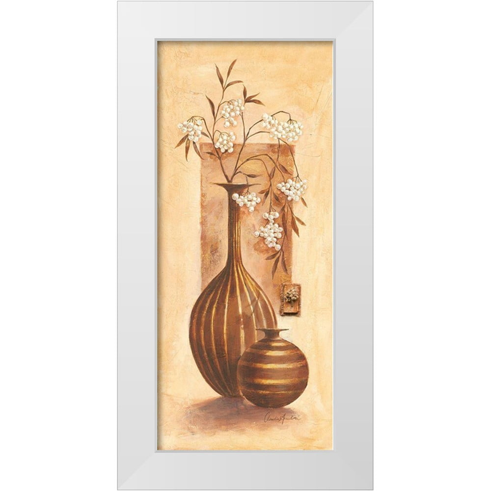 Ancilotti, Claudia 8x14 White Modern Wood Framed Museum Art Print ...