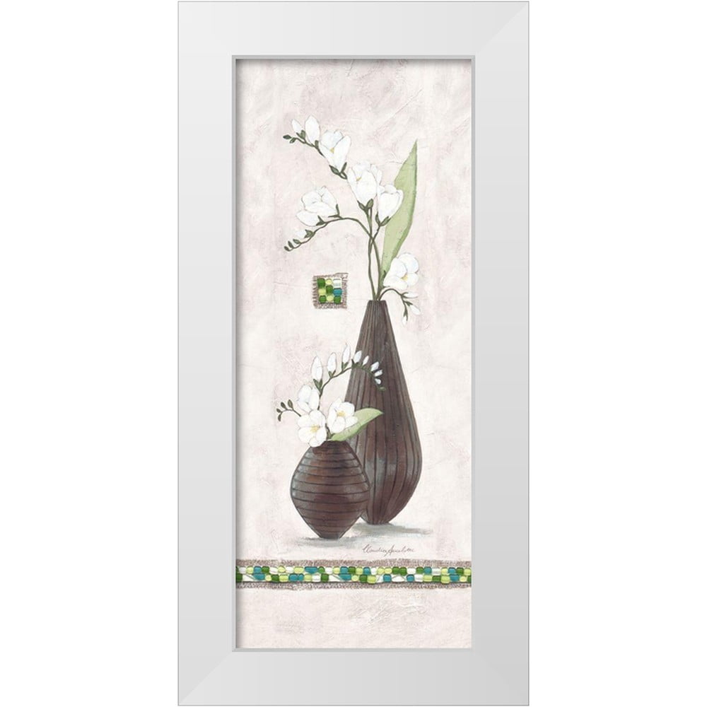Ancilotti, Claudia 8x14 White Modern Wood Framed Museum Art Print ...