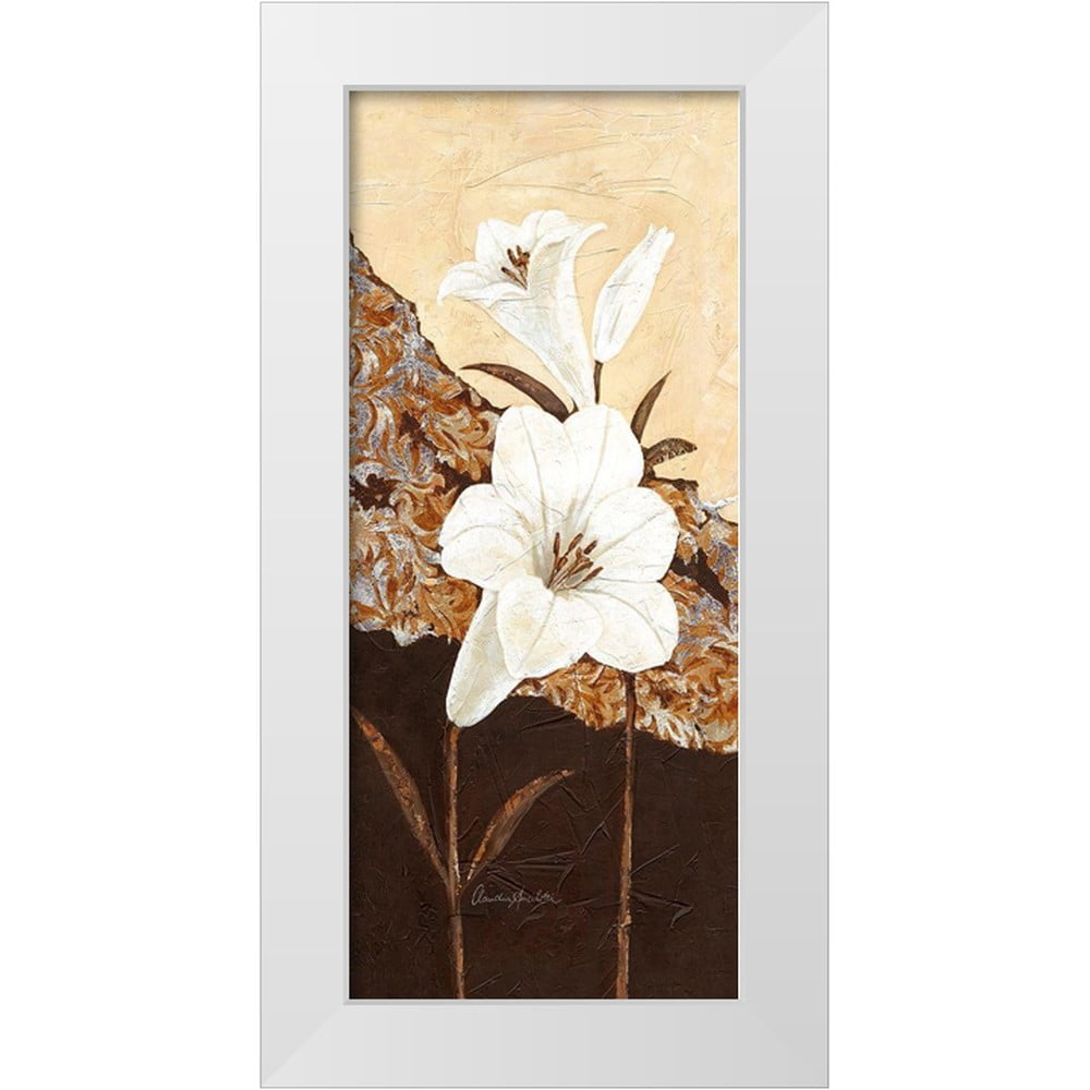 Ancilotti, Claudia 8x14 White Modern Wood Framed Museum Art Print ...
