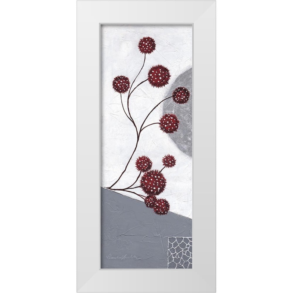 Ancilotti, Claudia 9x18 White Modern Wood Framed Museum Art Print ...
