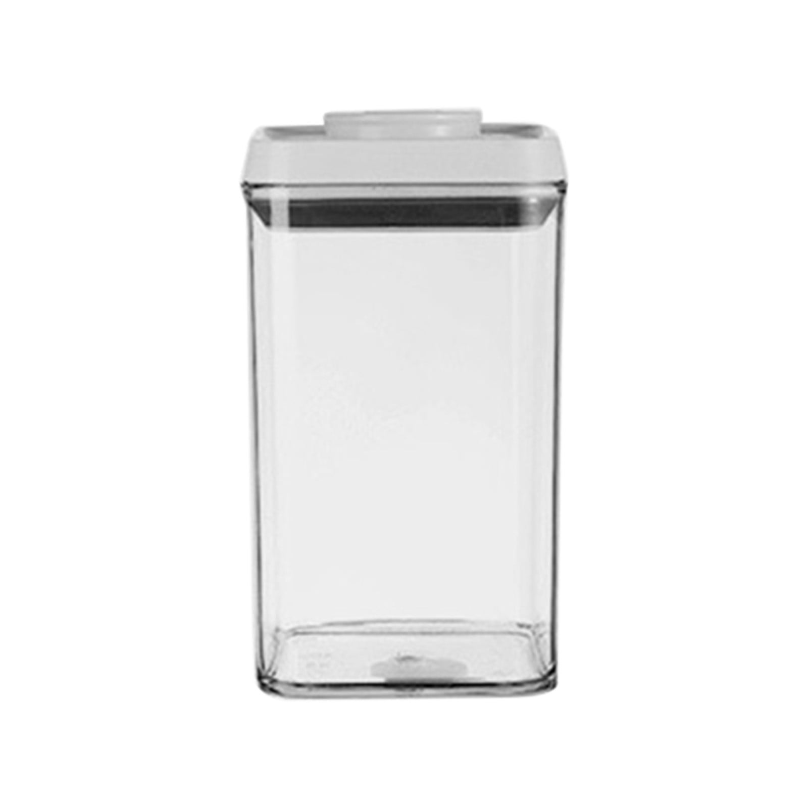 Anckoeil Airtight Food Storage Box, 50.72oz Clear Plastic Press Lid ...