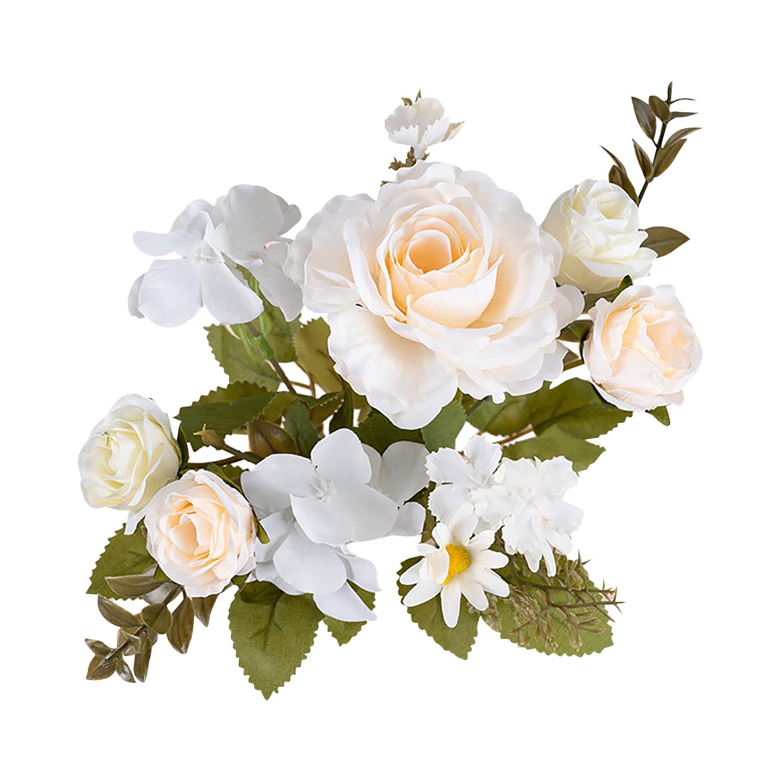 Anckoeil Home Floral Decorations Simulated Rose Bouquet Classical ...