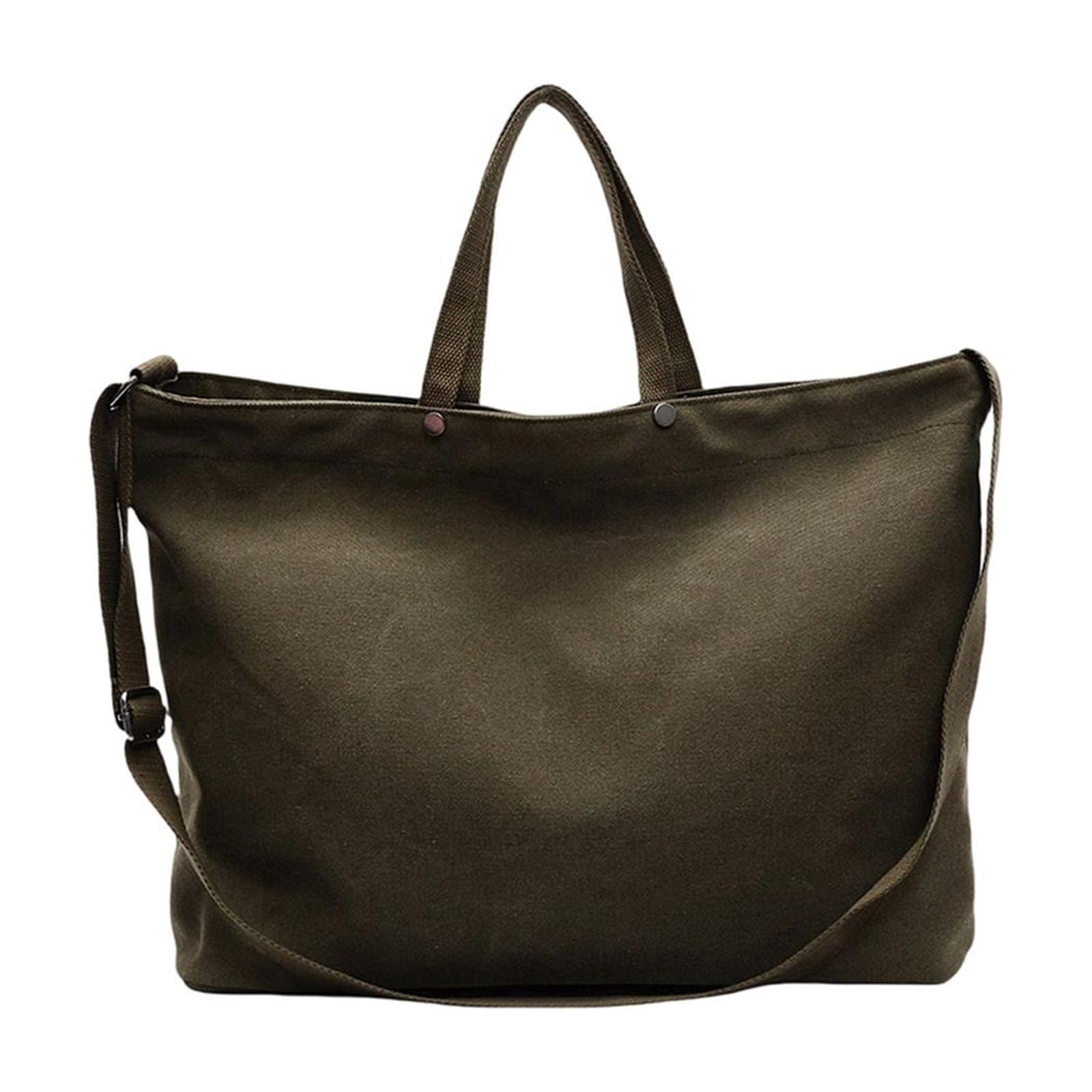 Anckoeil Large Capacity Canvas Tote Bag, Multi-use Shoulder & Crossbody ...