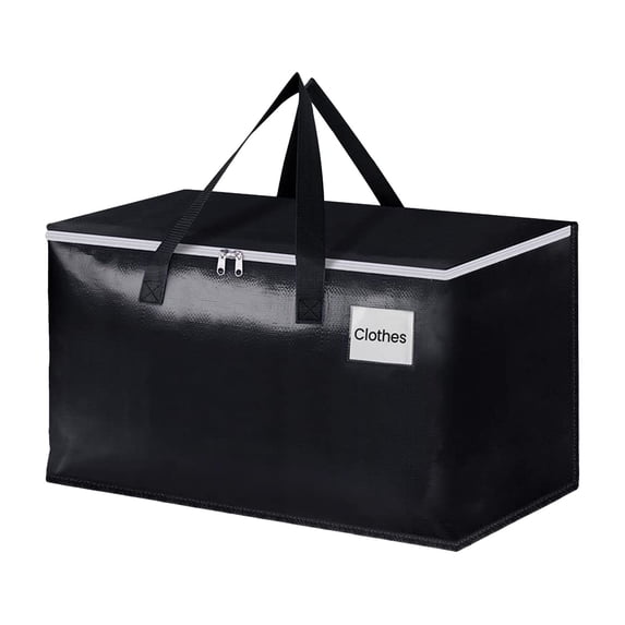 Anckoeil Large Capacity Clothes Storage Bag, Waterproof Moving ...