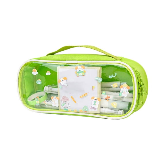 Anckoeil Large Capacity Oxford Cloth Pencil Case, Multi-Compartment ...