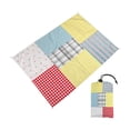 Anckoeil Microfiber Beach Towel, Double-Sided Velour Large Rectangular ...