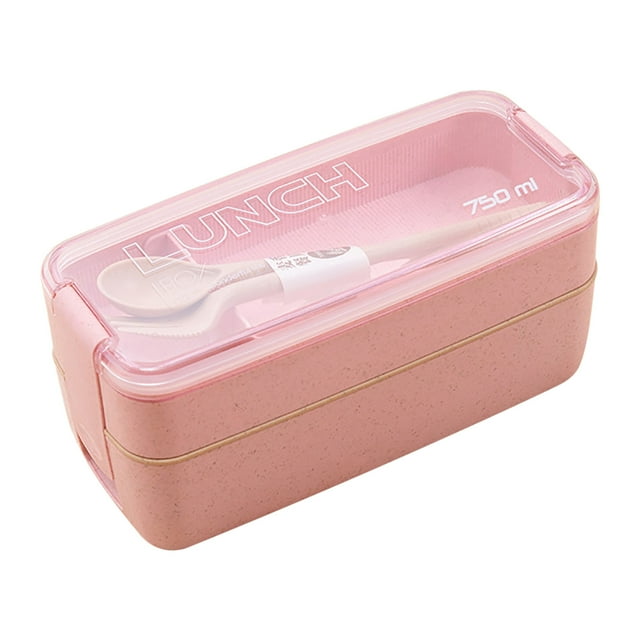Anckoeil Multi Layered Lunch Box with forks Spoons Tableware Lunch Box ...