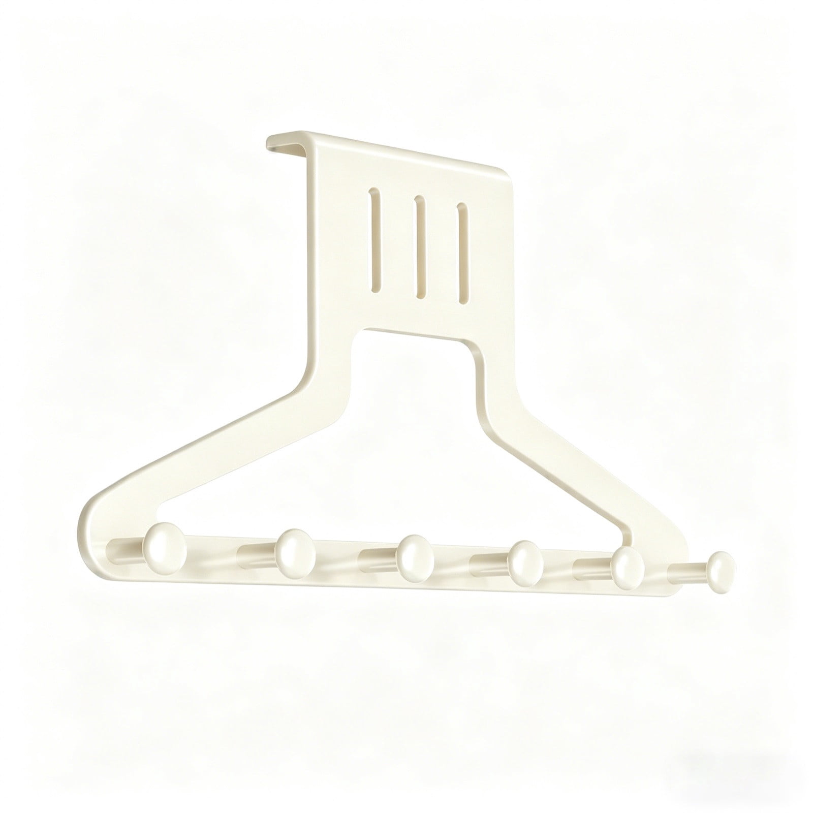 Anckoeil Over-the-Door Clothes Hanger Rack, Heavy-Duty Metal Hook ...