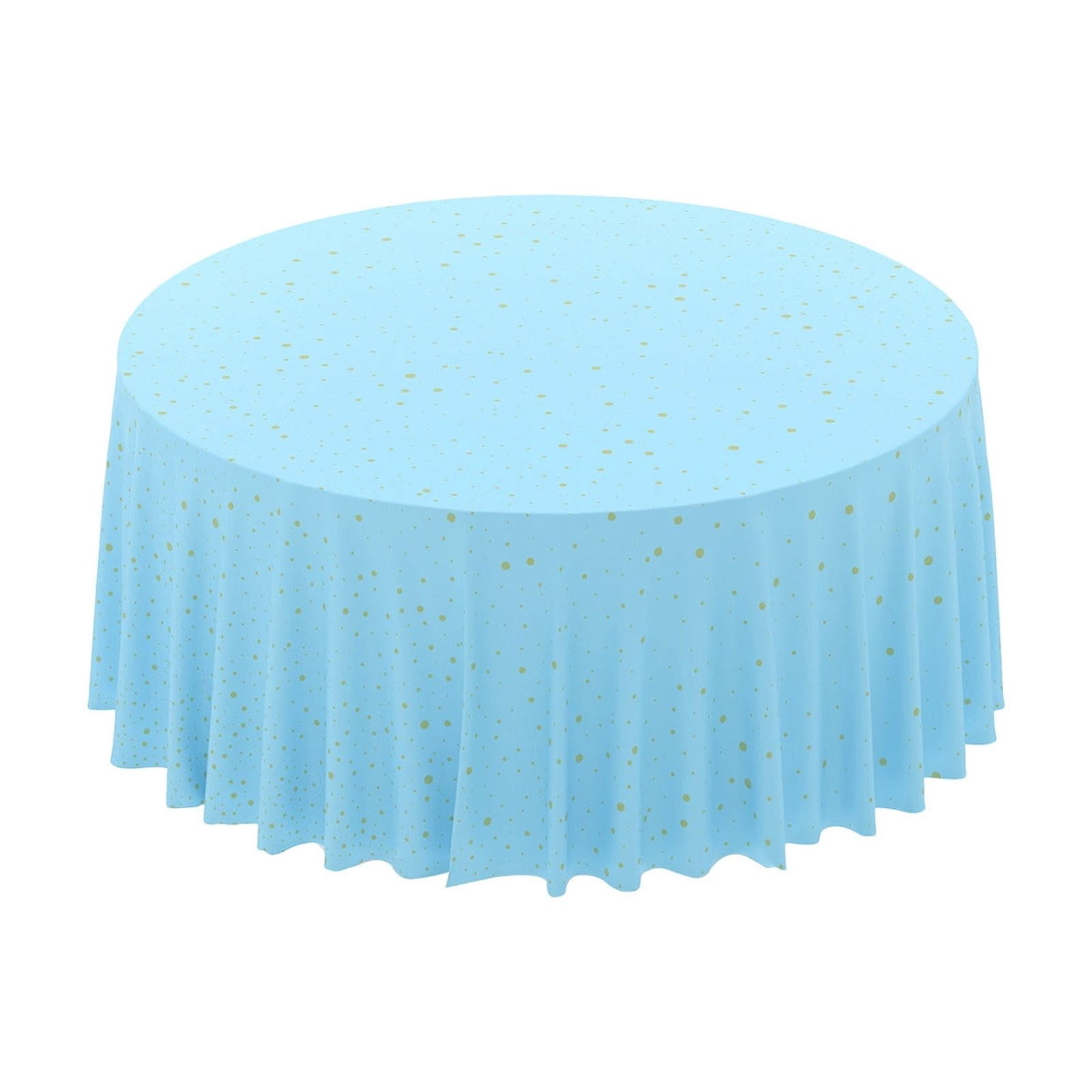 Anckoeil Round Tablecloth, 210cm/83in Nylon Table Cover for Wedding ...