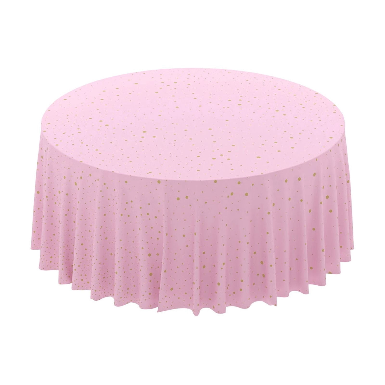 Anckoeil Round Tablecloth, 210cm/83in Nylon Table Cover for Wedding ...