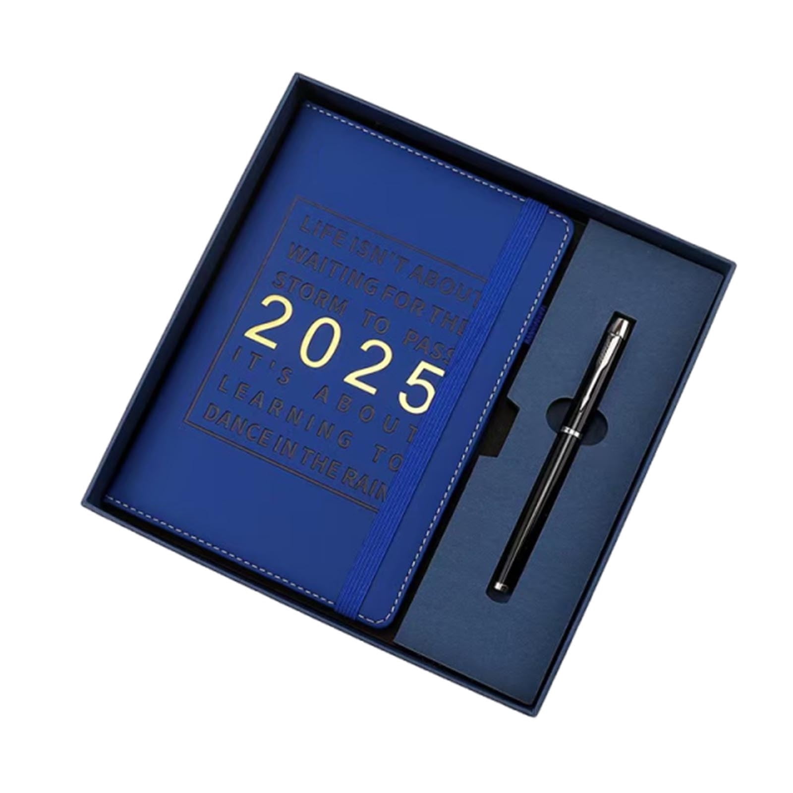 Anckoeil Sales 2025 Calendar Notebook Daily Planner English Calendar ...