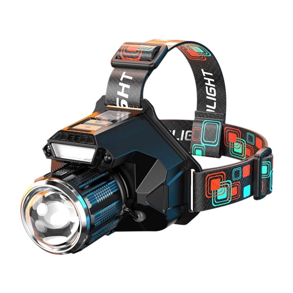 Anckoeil Strong Light Head-mounted Charging Miner's Lamp Outdoor Night ...