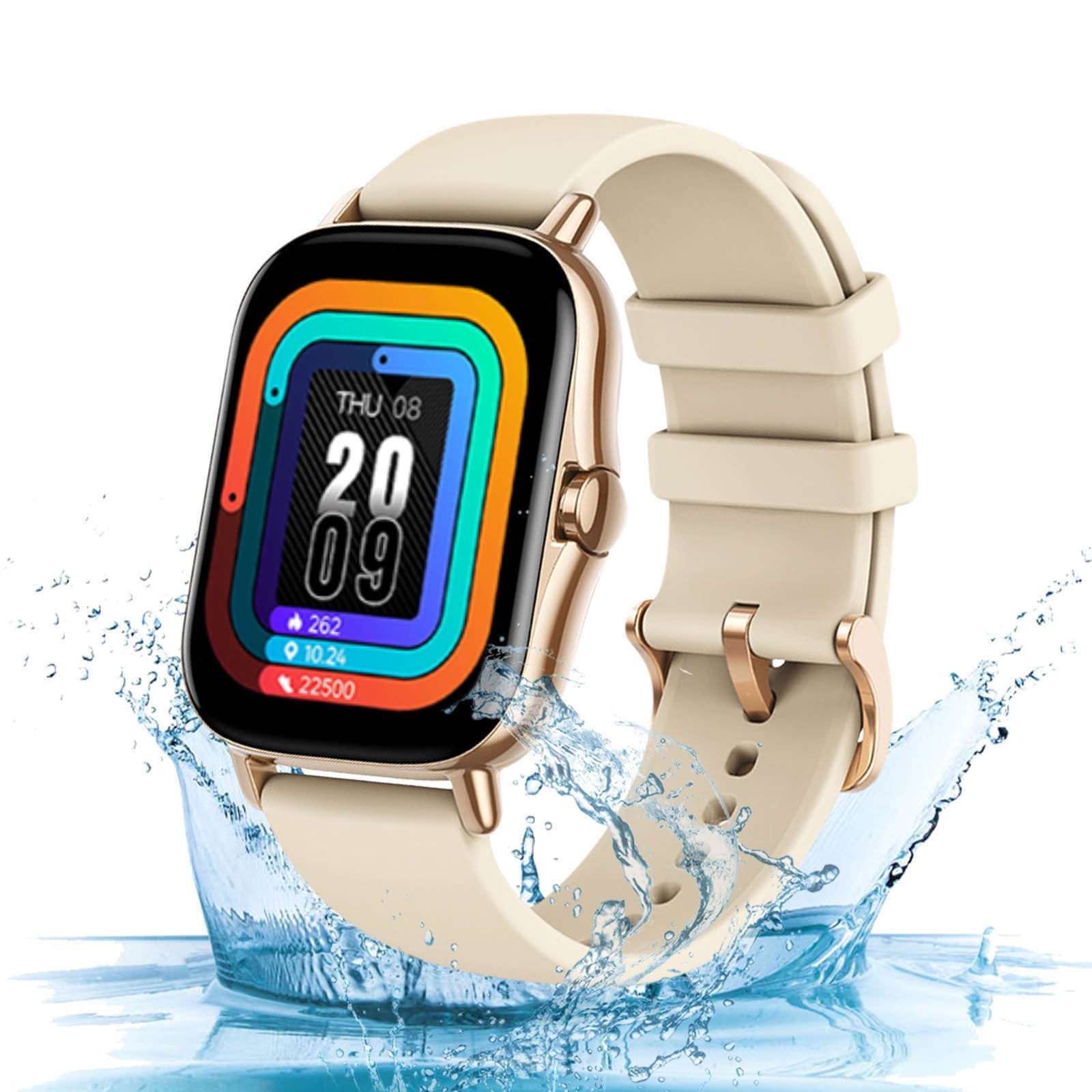 Anckoeil Watch Smartwatch Bluetooth Talk Motion Meter Step Bluetooth ...