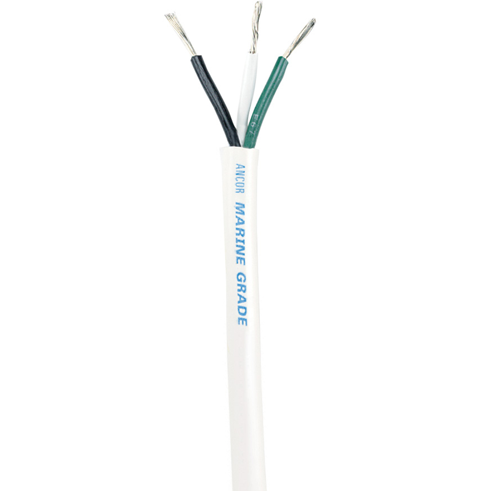 Ancor 133525 Marine Grade Electrical Triplex Tinned Boat Cable (Round ...