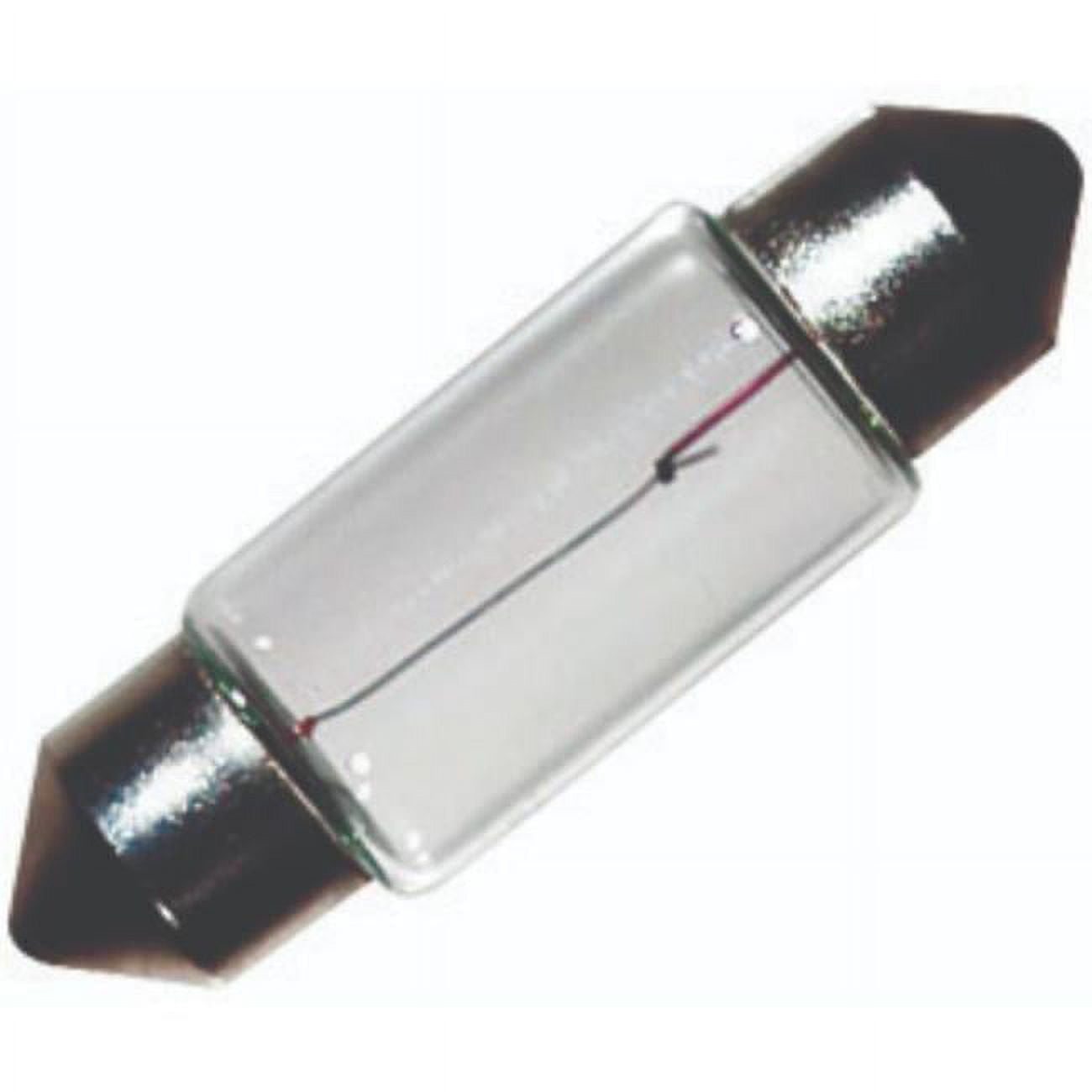 Ancor 529095 Bulb, Festoon, 12V, .5A, 6W, 2CP, 2pc - Walmart.com