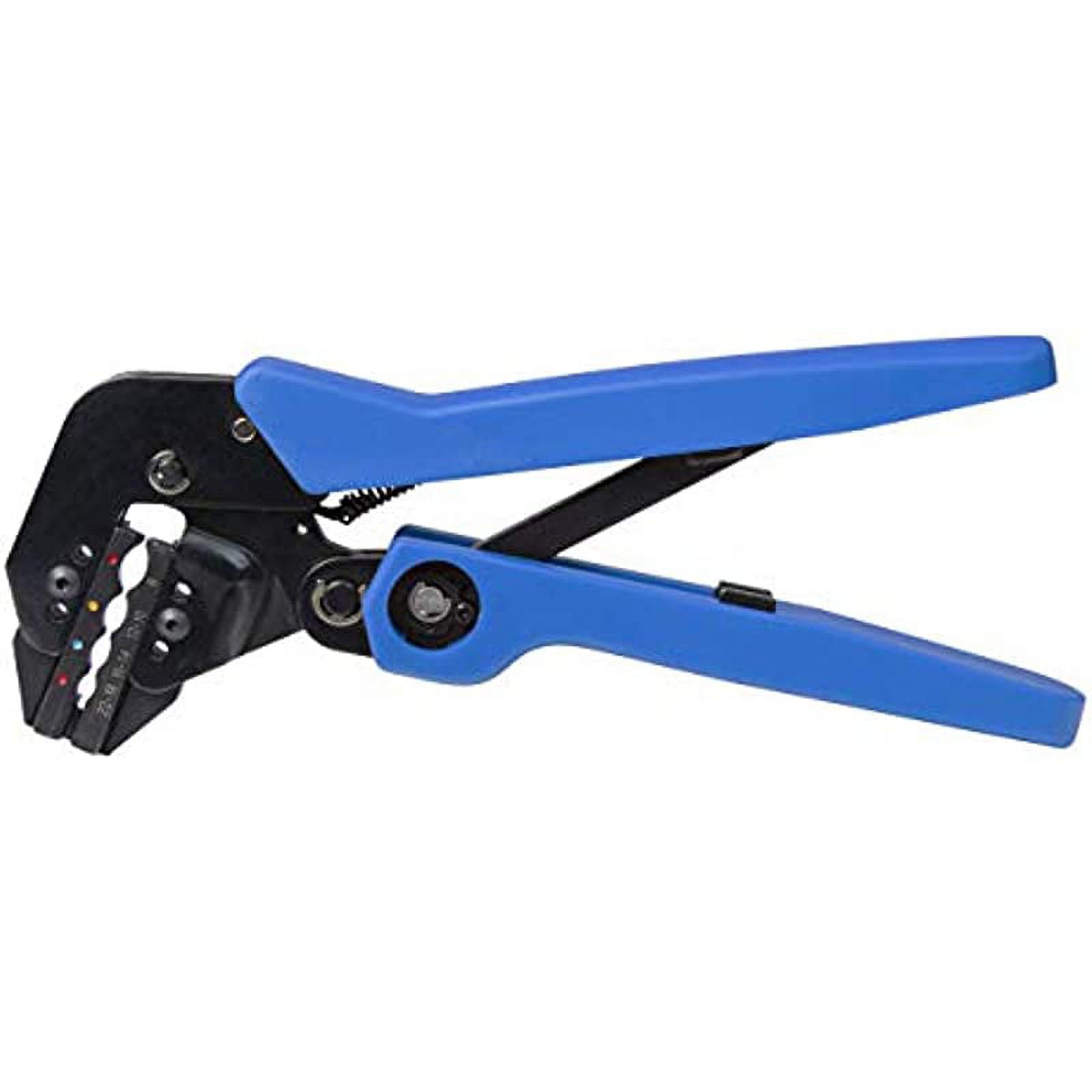 "Ancor 703015 Angled Single Crimp Ratcheting Crimper - 22 AWG to 8 AWG ...