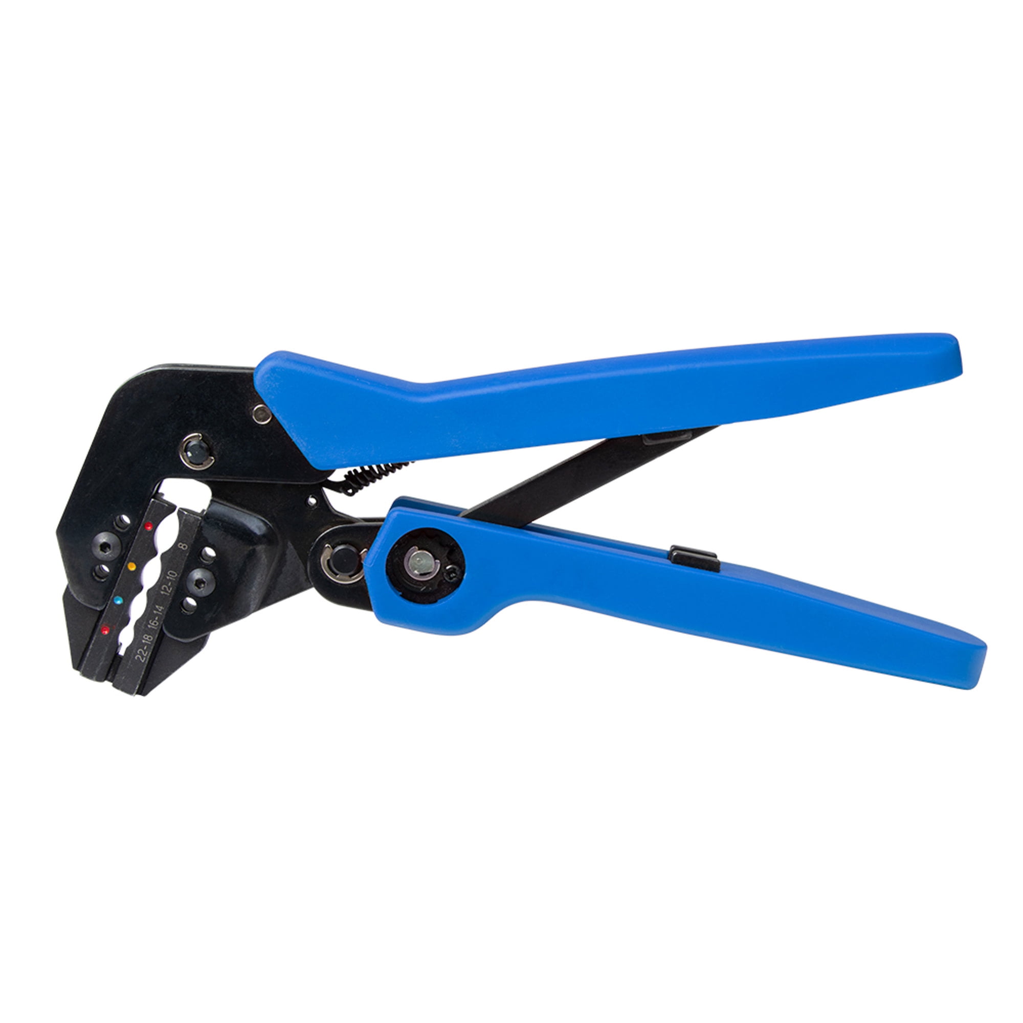 Ancor 703015 Angled Single Crimp Ratcheting Crimper - 22 AWG to 8 AWG ...