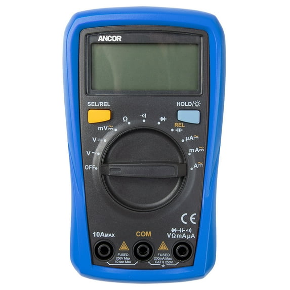 Ancor 703072 8-Function Digital Multimeter - Walmart.com