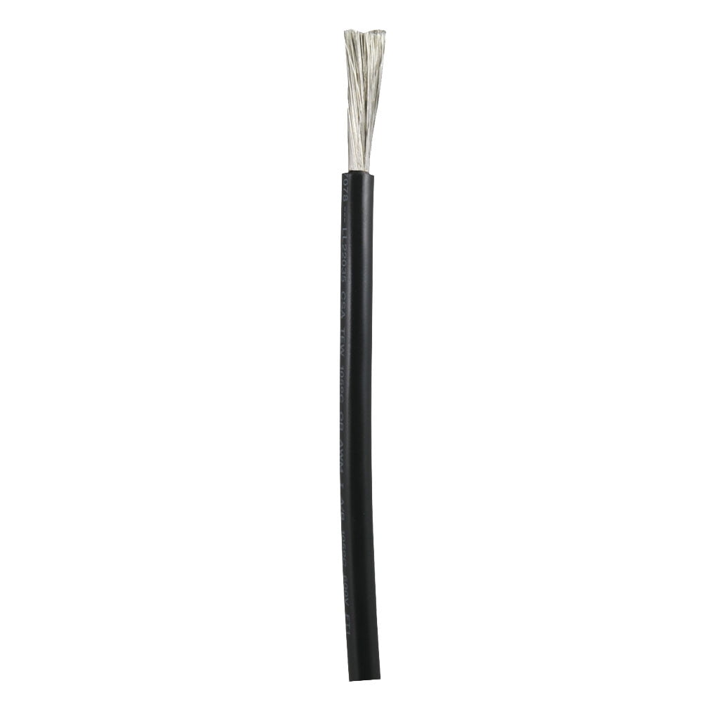 Ancor Black 4 AWG Battery Cable - Sold By The Foot | Bundle of 10 ...