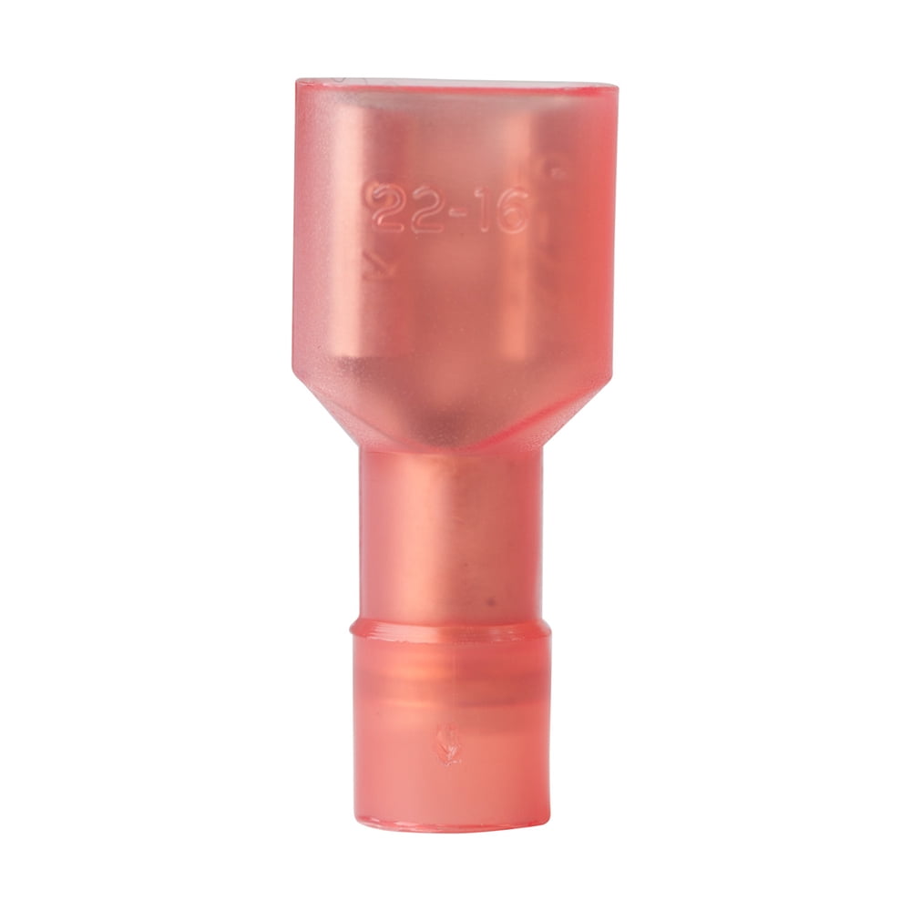 Ancor Fully Insulated Nylon Electrical Disconnects Red 22-18 GA Female ...