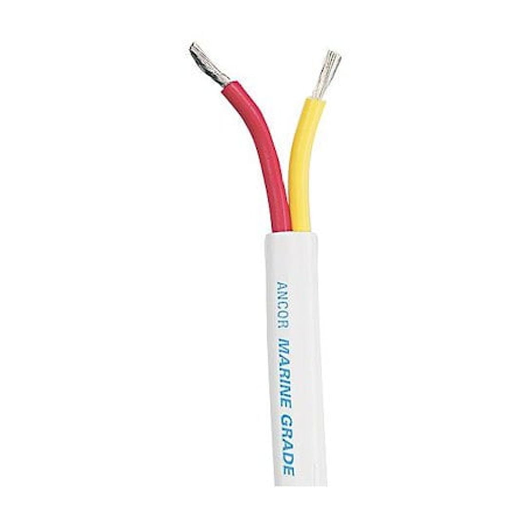 Ancor Marine Grade Wire Tinned Copper Safety Duplex Flat Cable 12/2 ...