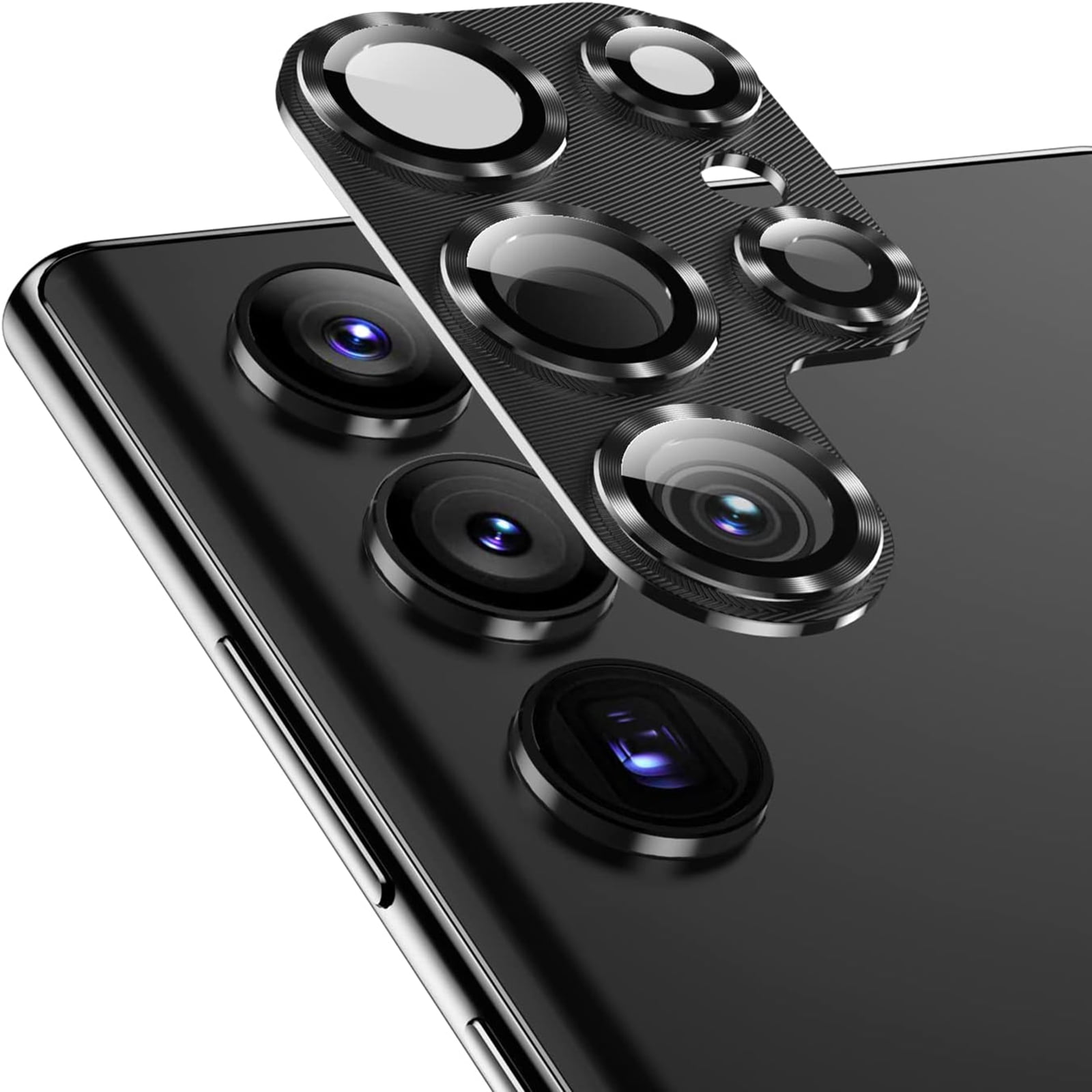 Ancove Camera Lens Protector for Samsung S25 Ultra, Aluminum Metal Lens ...