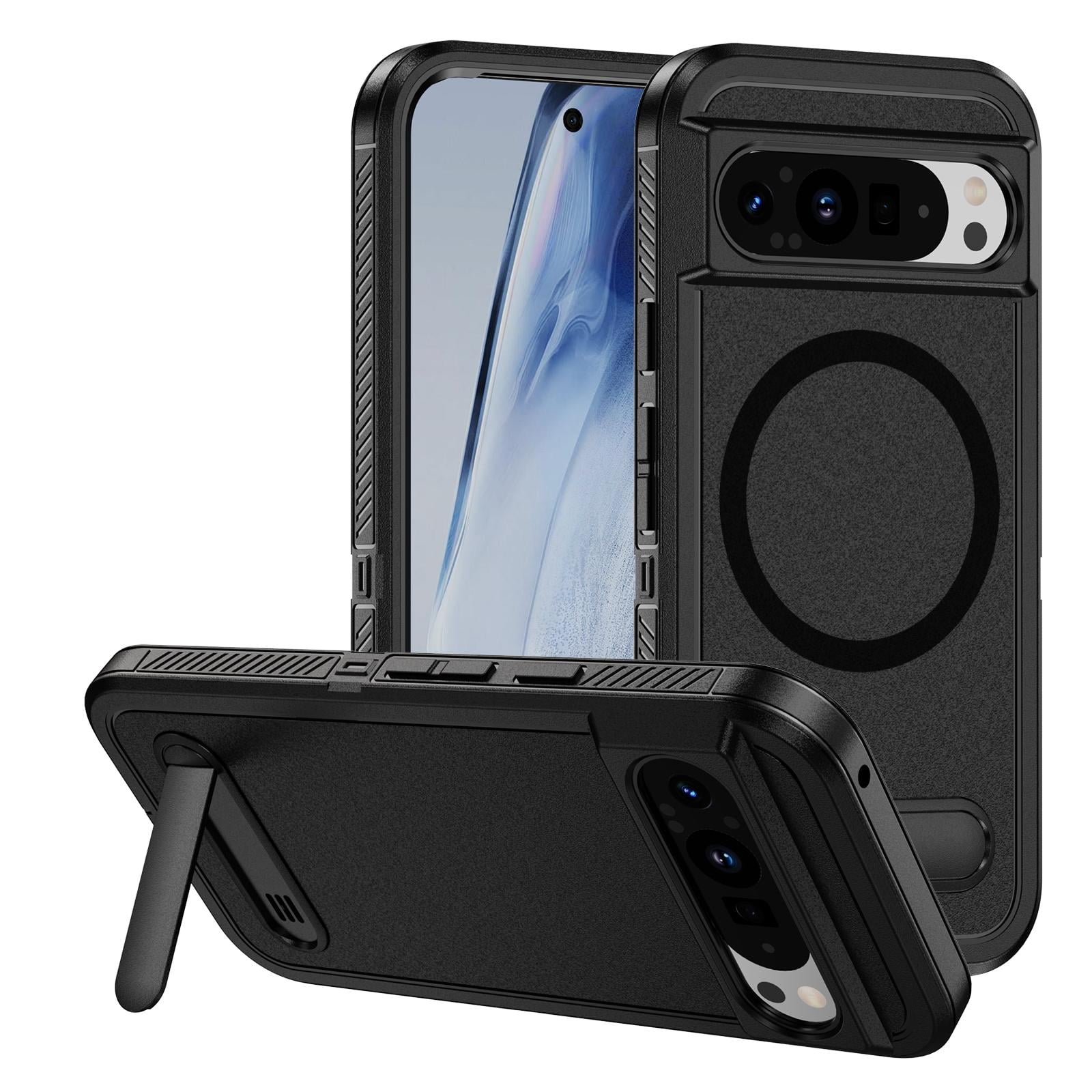 Ancove for Google Pixel 9 Pro XL Magnetic PC+TPU Case [Compatible with Magsafe] [Dual Layer ...