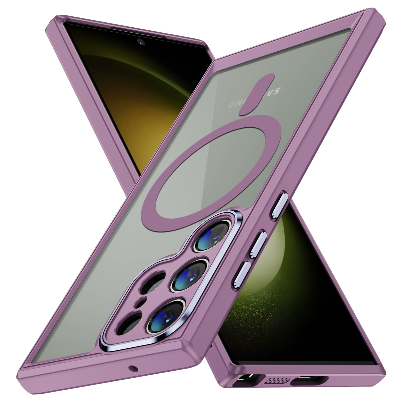 Ancove for Samsung Galaxy S23 Plus Magnetic Case[Compatible with Mag ...