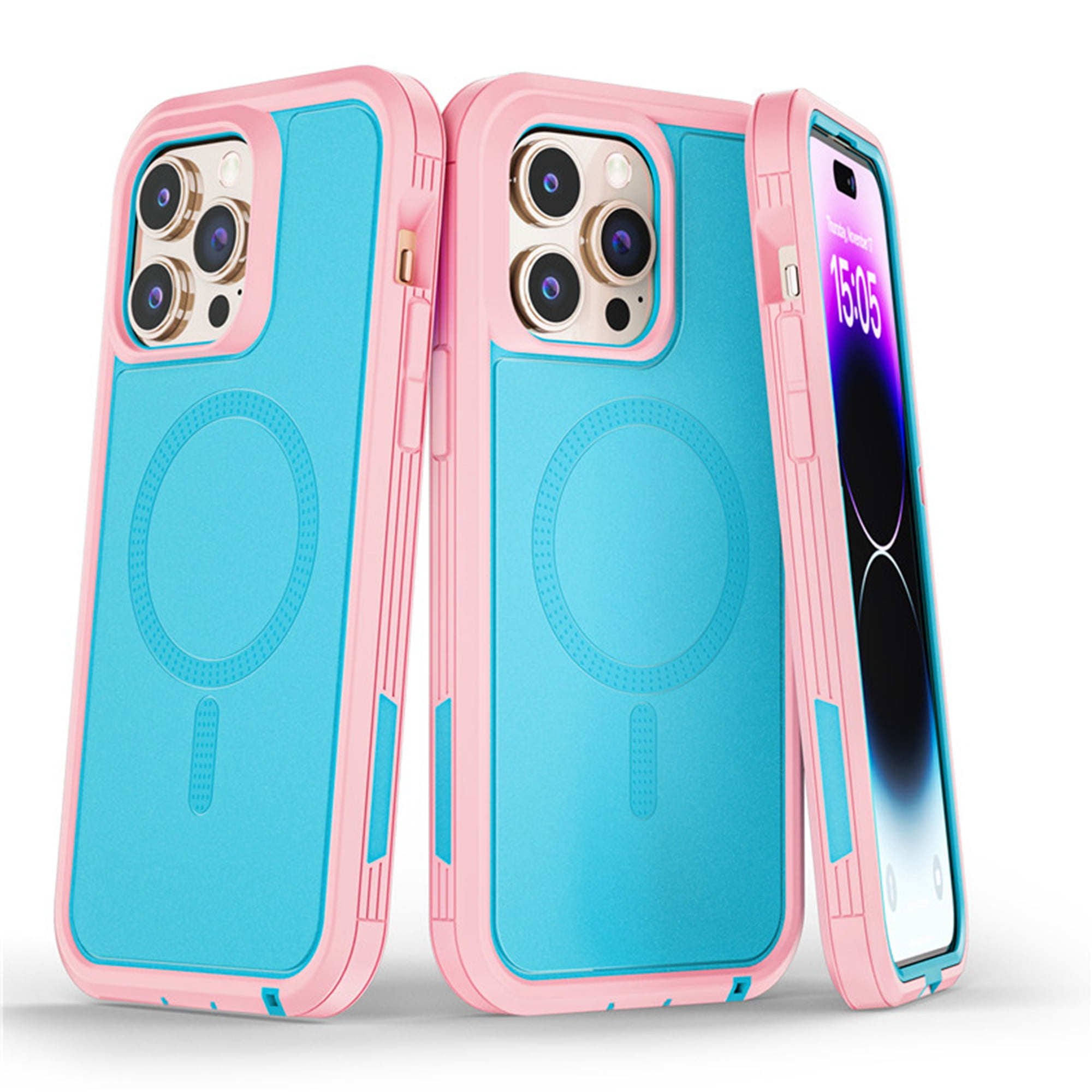 Ancove for iPhone 13 Magnetic Case,[Compatible with Mag Safe],Military ...