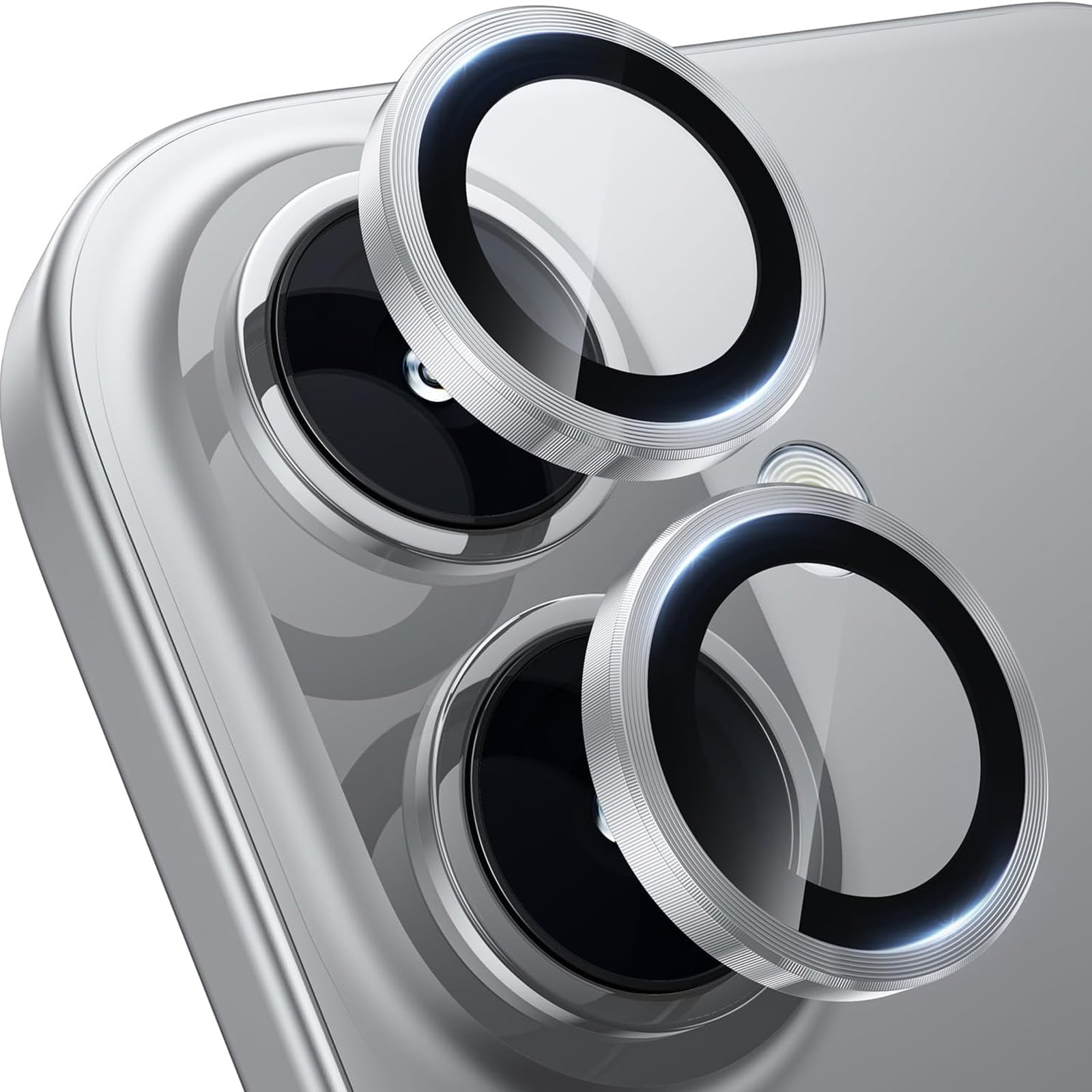 Ancove for iPhone 16 Camera Lens Protector, Military Grade Shatterproof ...