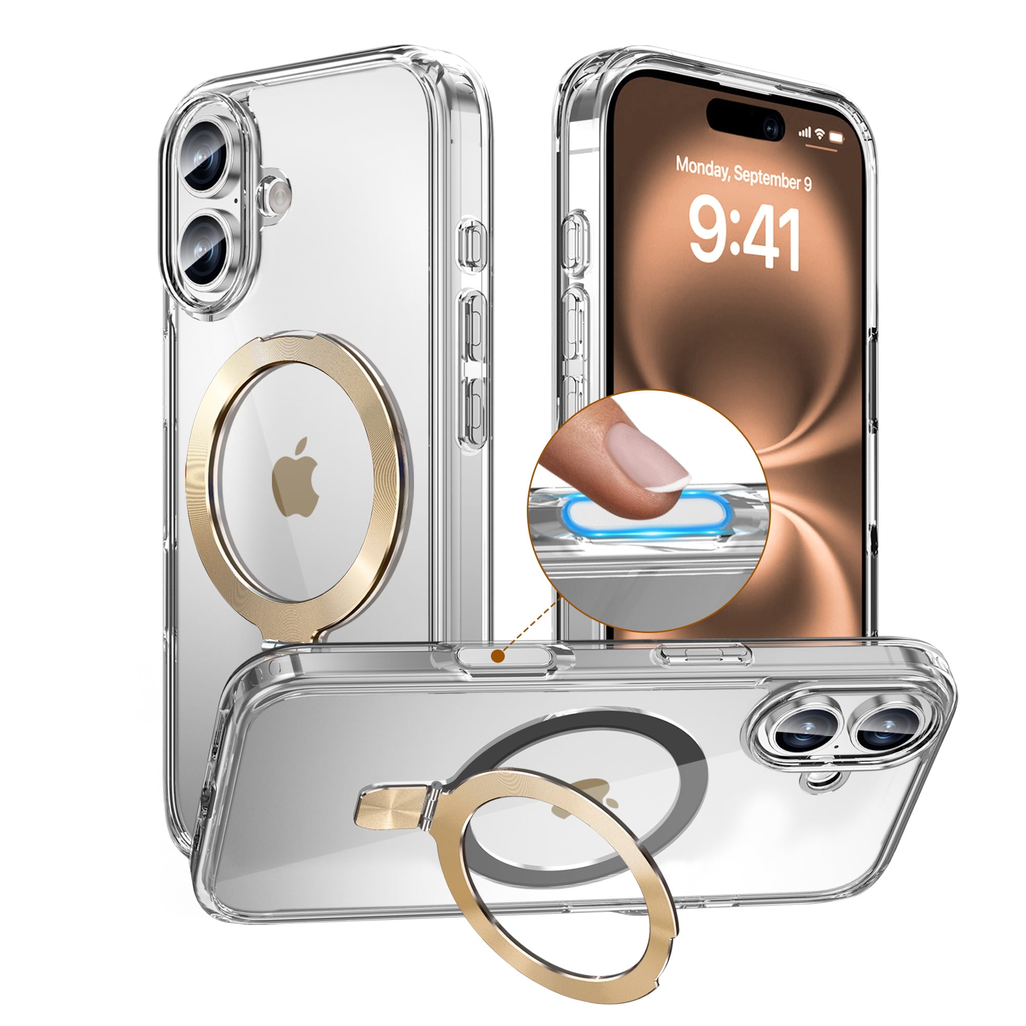 Ancove for iPhone 16 Case with Camera Control Capture Button ...