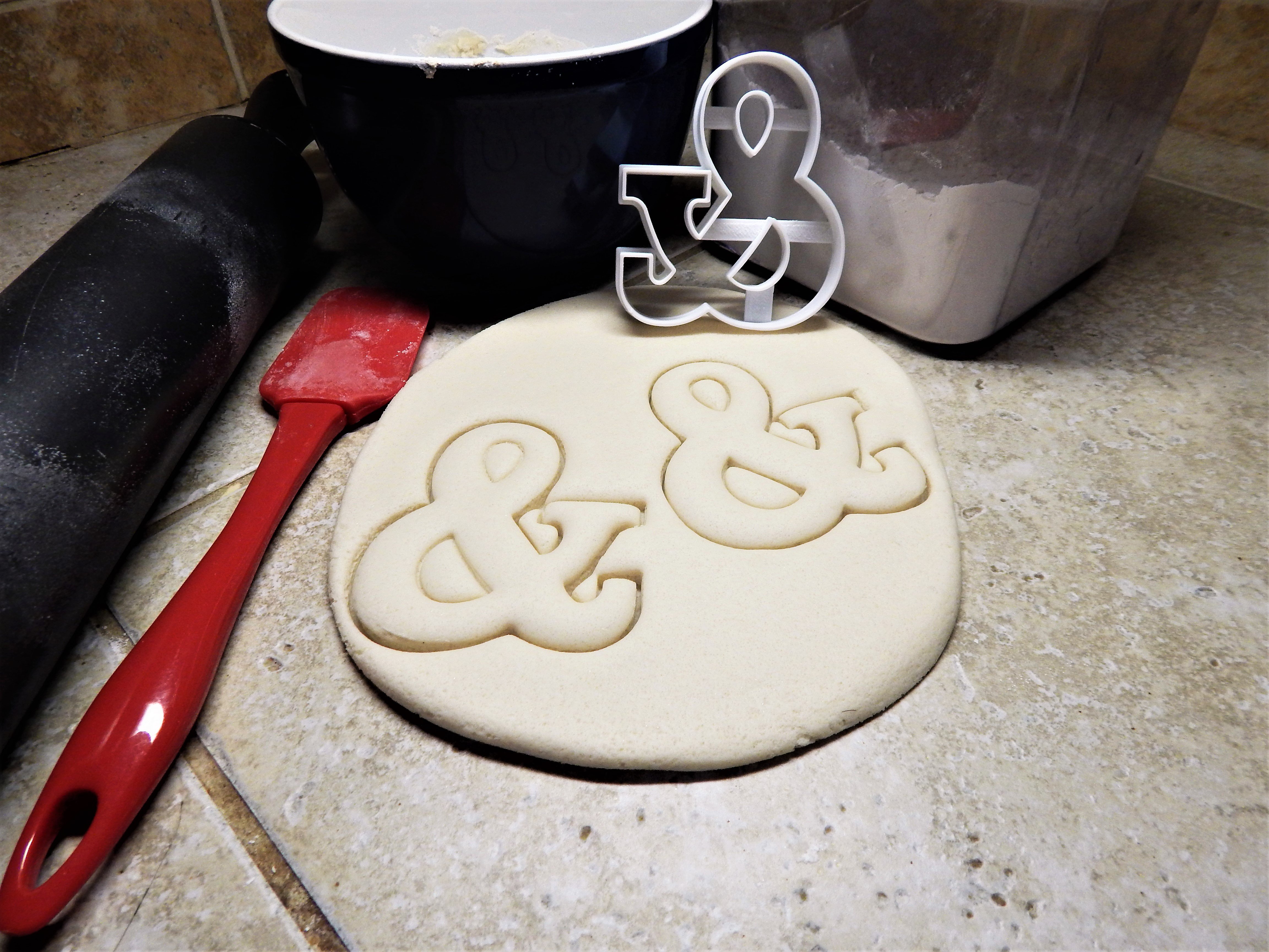 And Ampersand Symbol & Mark Latin Sign Cookie Cutter USA PR2266 ...