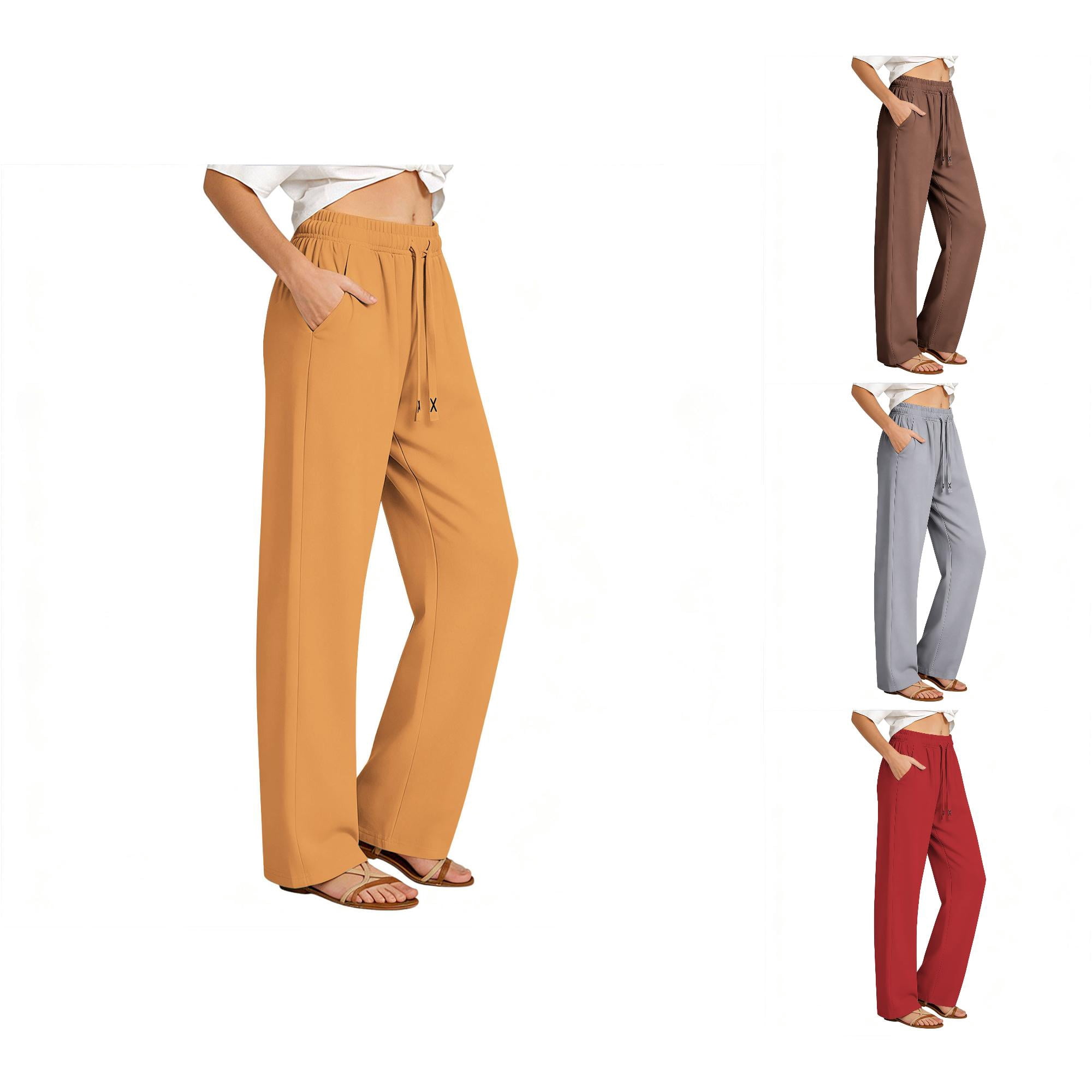 And Casual Solid Color Loose Sweatpants Cool Sports Trousers Loose Wide ...