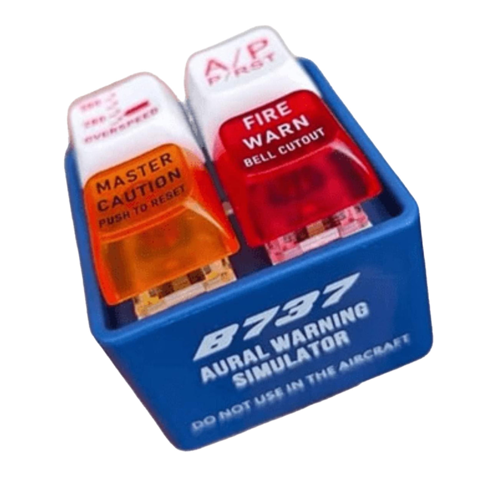 And Crew Alert Keychain Warning Sound Simulator Aviation Cockpit Button ...